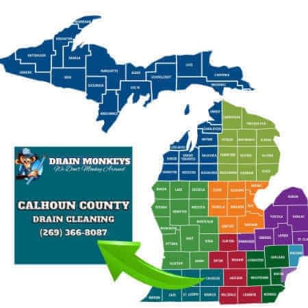 Drain Cleaning Calhoun County MI - Unclog Drains